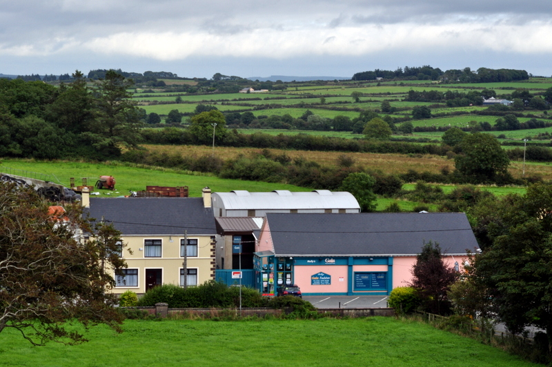 Views of Moyvane from the top of the Church - Moyvane - The Middle Plain