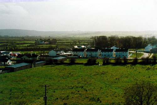 Aerial Views of the Village - Moyvane - The Middle Plain