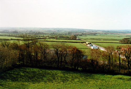 Aerial Views of the Village - Moyvane - The Middle Plain